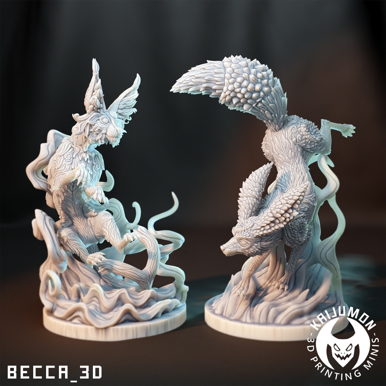 Kaijumon Psychic Fox - Etsy