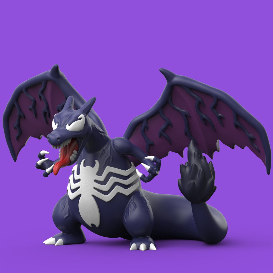 Venomized Charizard Designed by Scrazyone1 - Etsy
