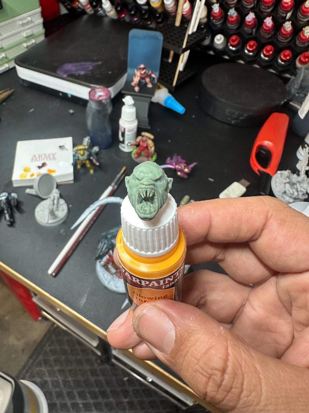 LOTR Ork Swatch Caps Paint Bottle Toppers - Etsy