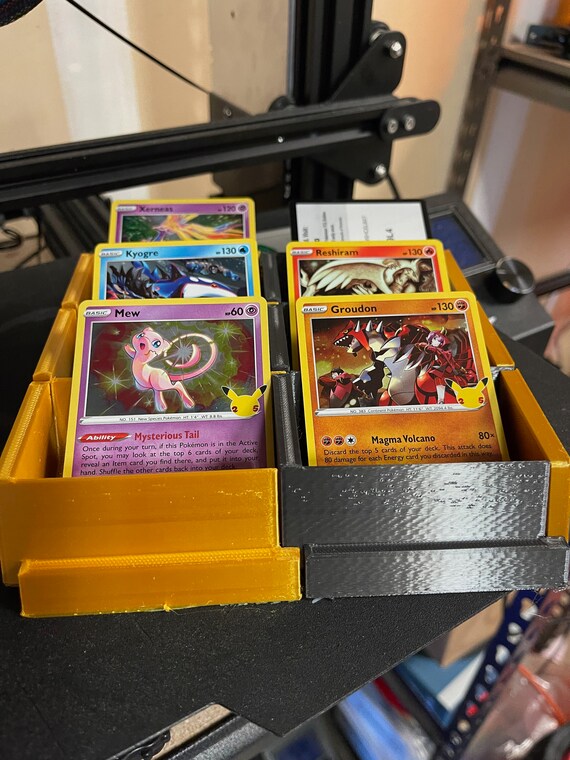 3D Printed Modular Card Organizer 10 Pack - Etsy