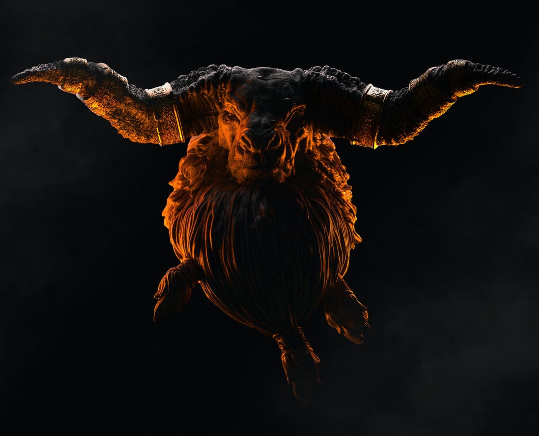 BFG - Nkosi - Addon - Broad Horns - 1.12 Scale | Sculpt | Black Forge ...