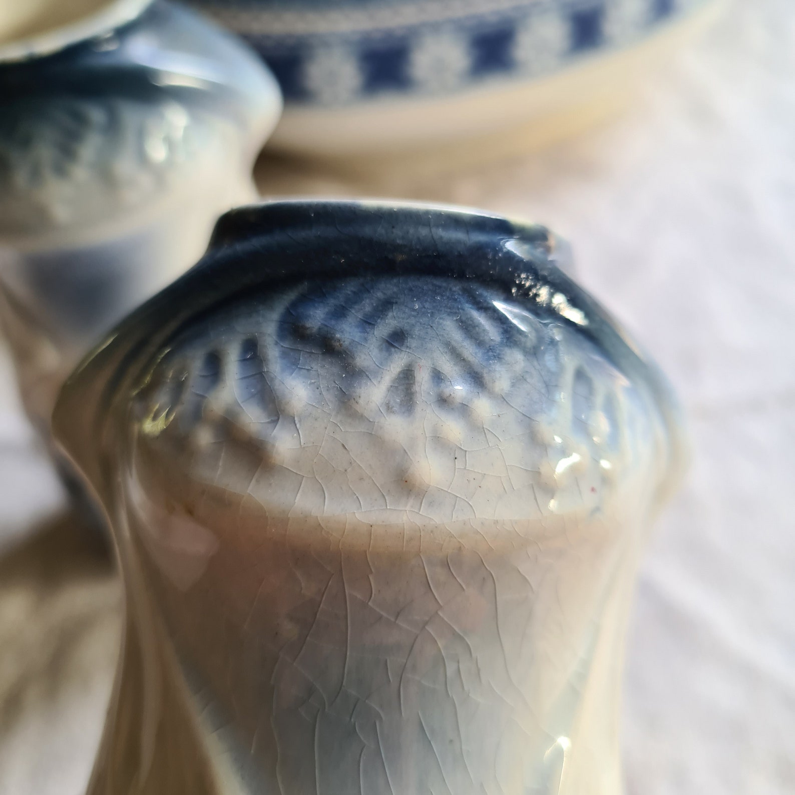 Pair of Small Art Nouveau Vases Faiencerie Onnaing or Saint Amand - Etsy