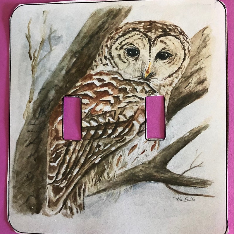 Owl Switch Plate - Etsy