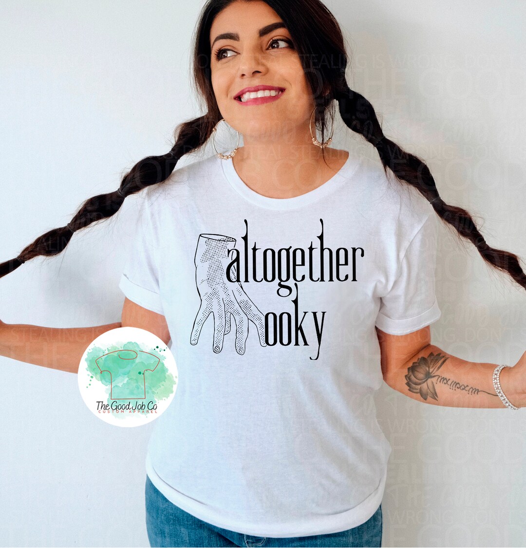 Altogether Ooky Thing Graphic Tee, Horror Shirt, Thing Hand Pop Culture ...