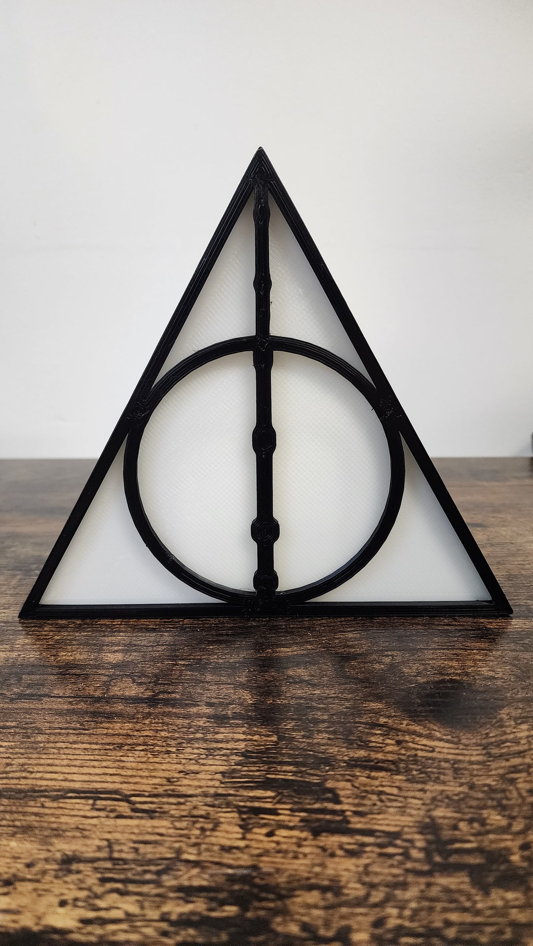 Deathly Hallows Elder Wand Décor Night Light, Choose Your House Color ...