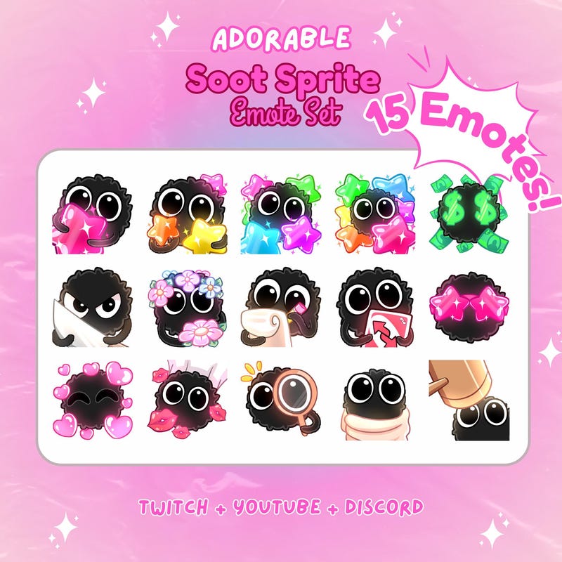 Soot Sprites - Etsy