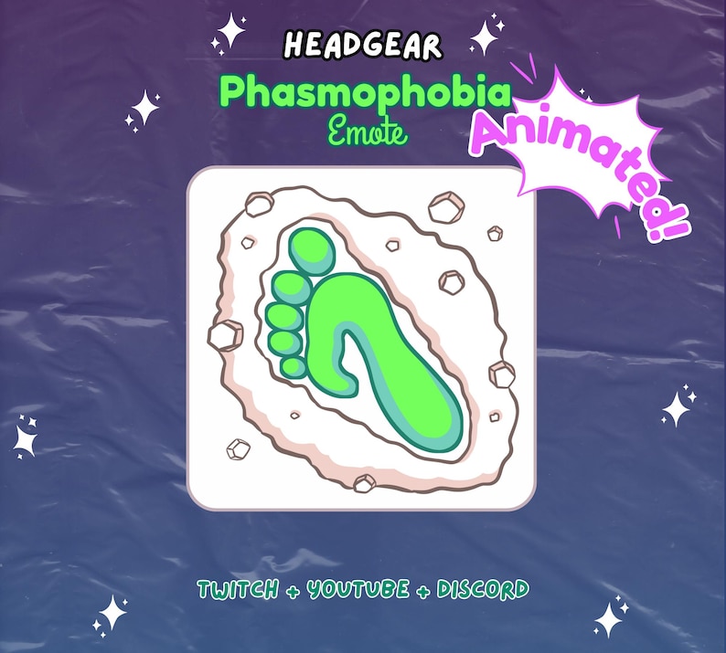 Animated Phasmophobia Footstep Twitch Youtube Emote - Etsy