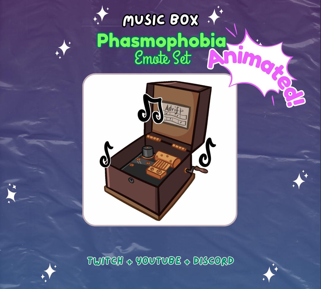 Animated Phasmophobia Music Box Twitch Youtube Emote - Etsy