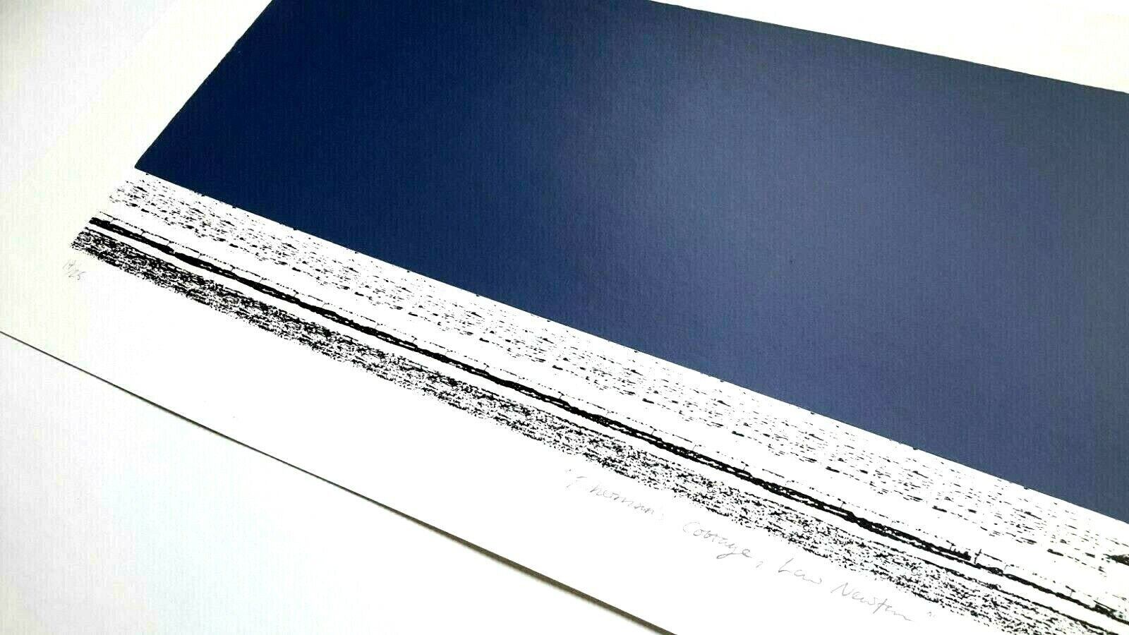 Limited Edition Original Signed Silkscreen Print 'fishermen's' Cottages ...