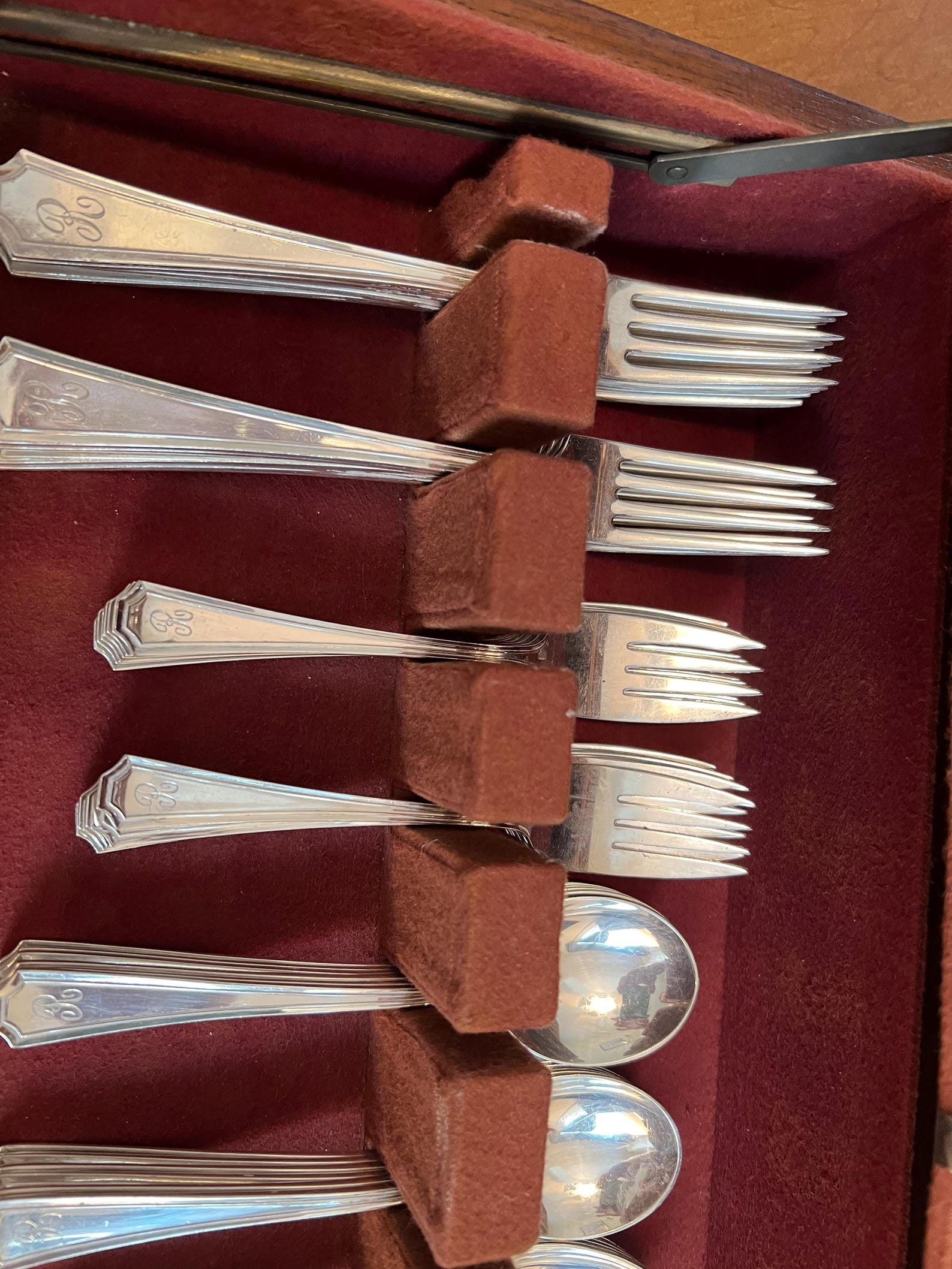 Gorham Fairfax Sterling Silver 94 Piece Set Service for 12 - Etsy