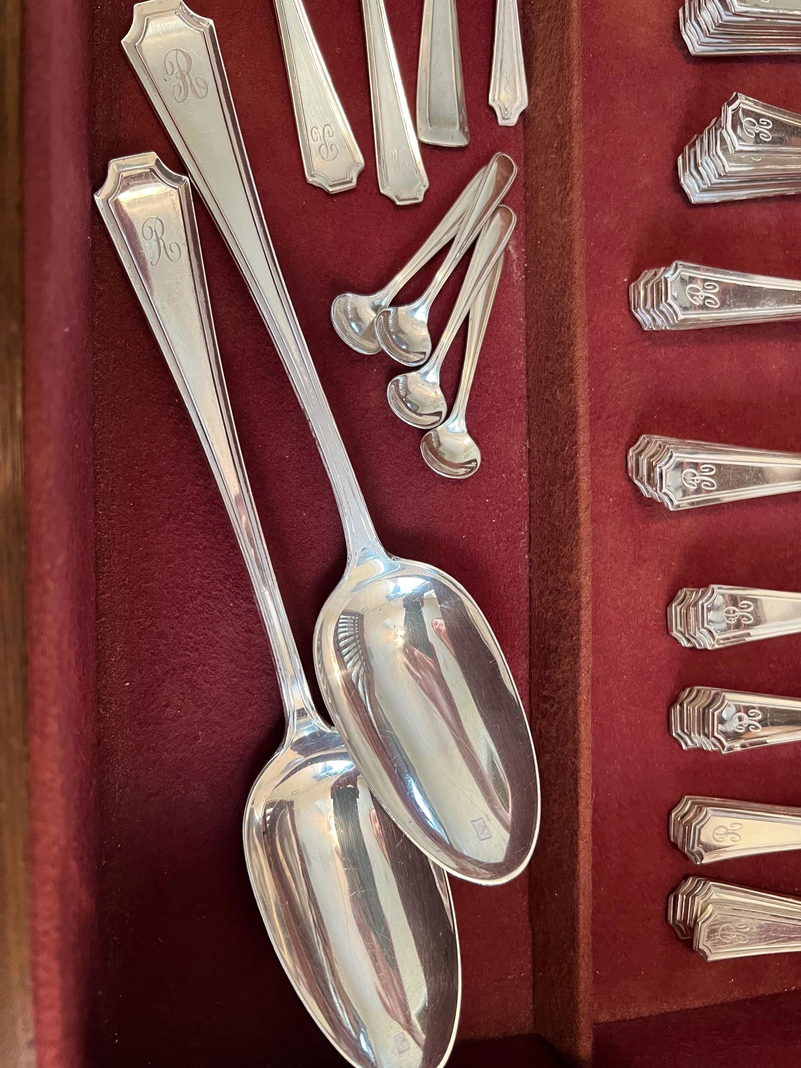 Gorham Fairfax Sterling Silver 94 Piece Set Service for 12 - Etsy
