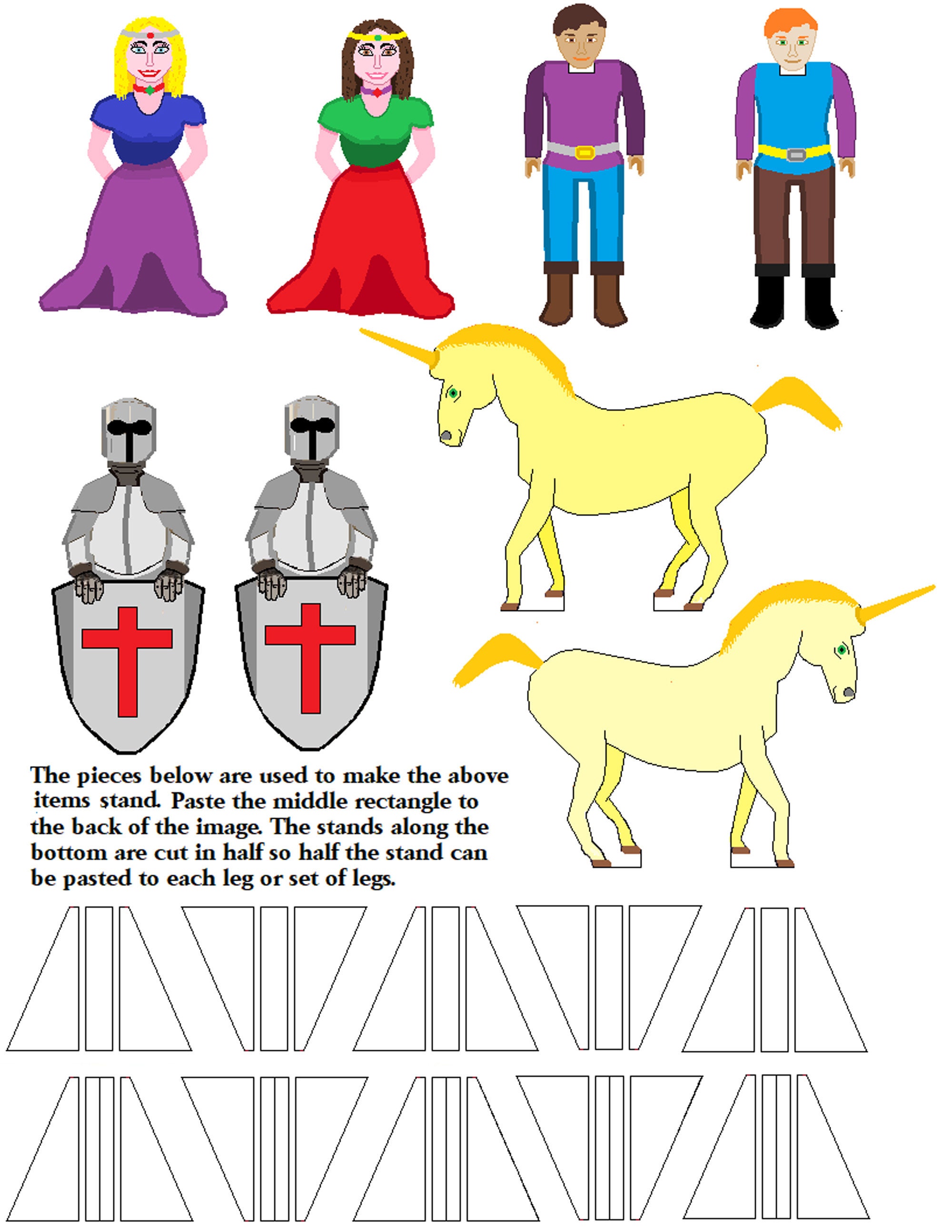 Princess Castle Digital Download, Colorful Paper Craft Project, Hours ...