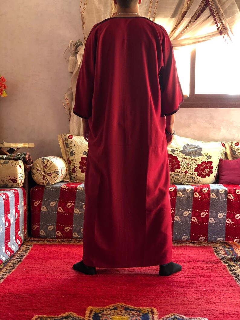 Morocco Kaftan Men Traditional Costume dishdasha Arabe - Etsy