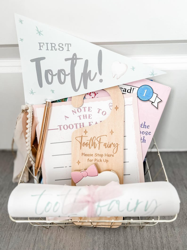 Tooth Fairy Letter Kit - Etsy