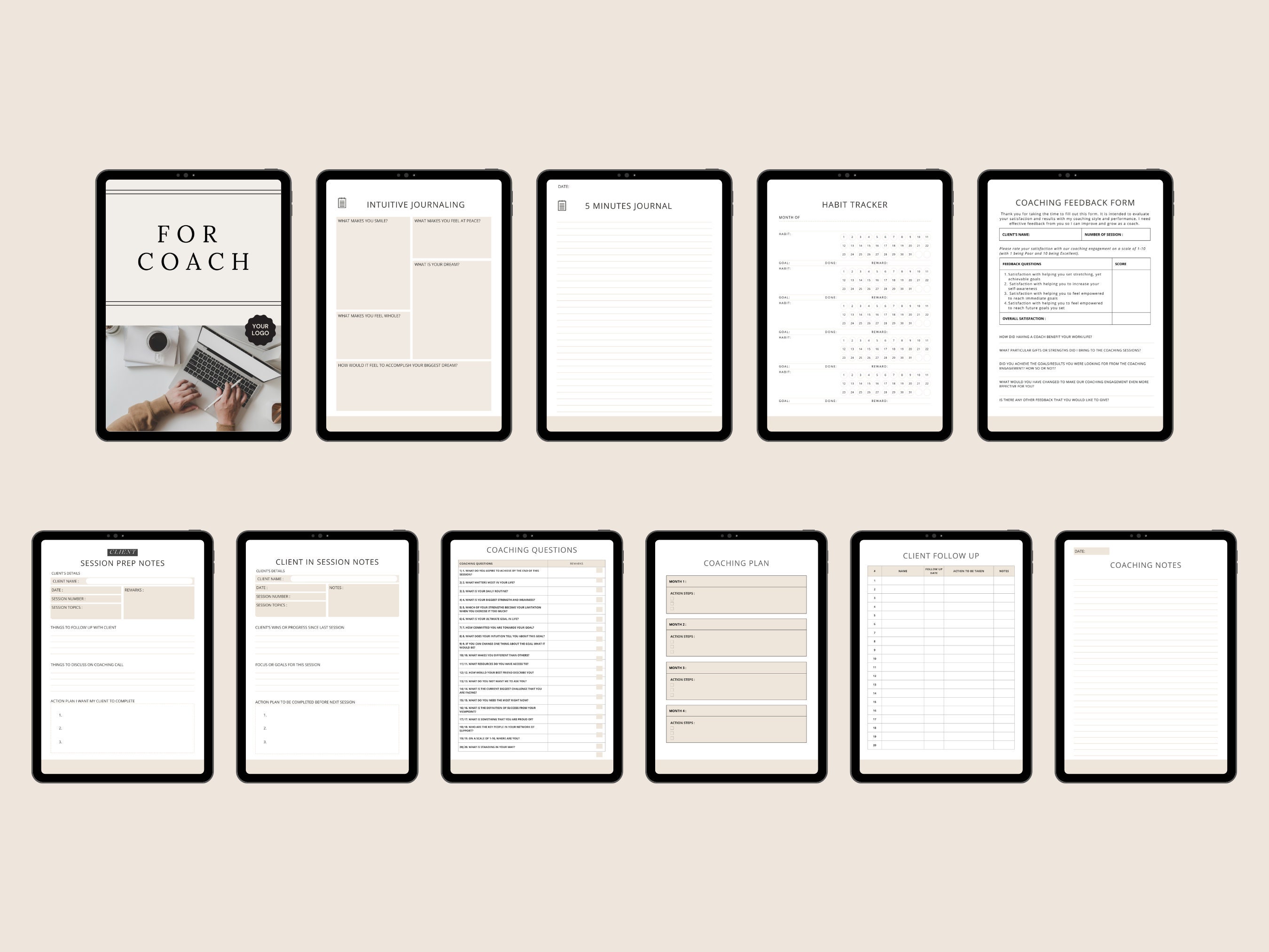 Coaching Worksheets Life Coach Templates Coaching Lead Magnet Coaching ...