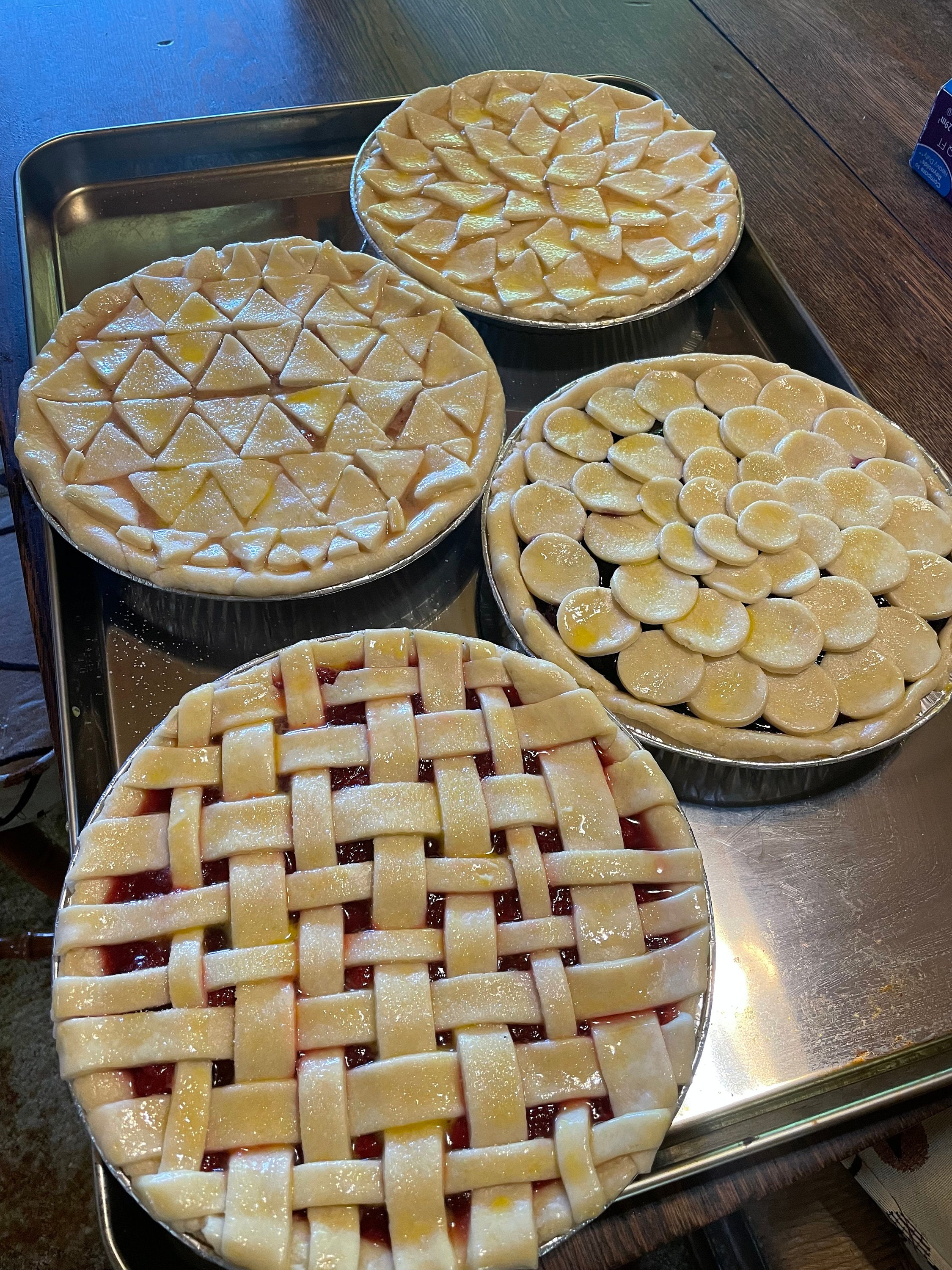 9" Pie Variety Four Pack - Etsy