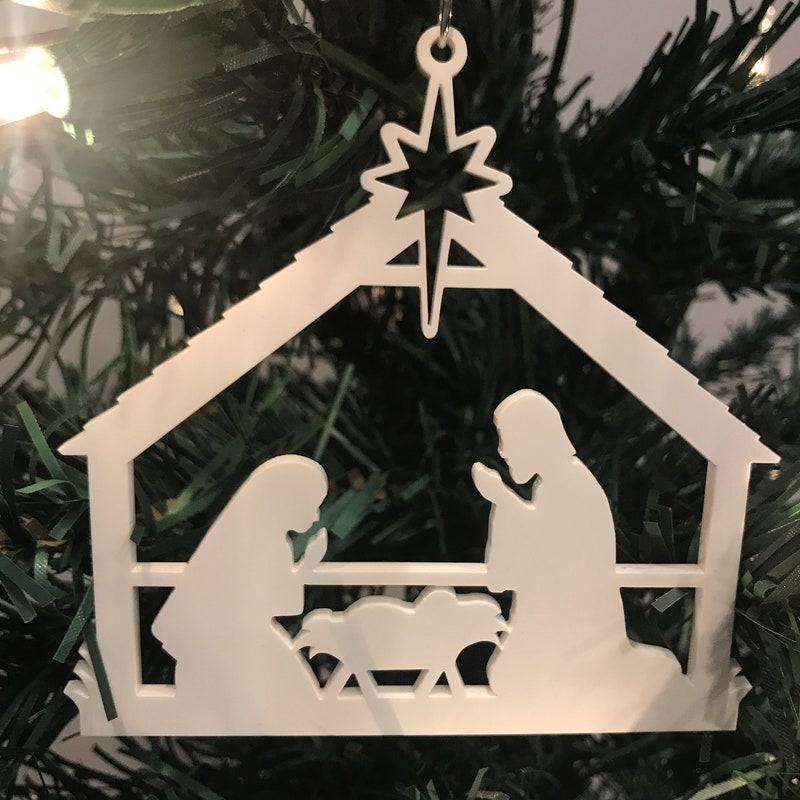 Plastic Nativity - Etsy