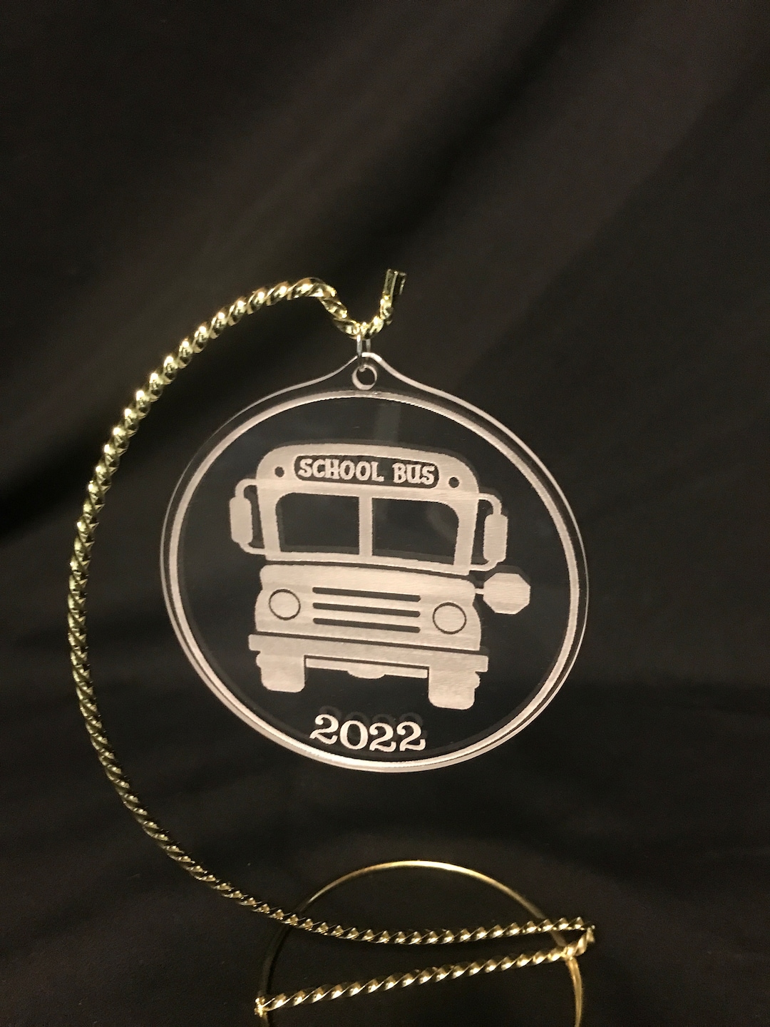 Acrylic School Bus Custom Ornament - Etsy