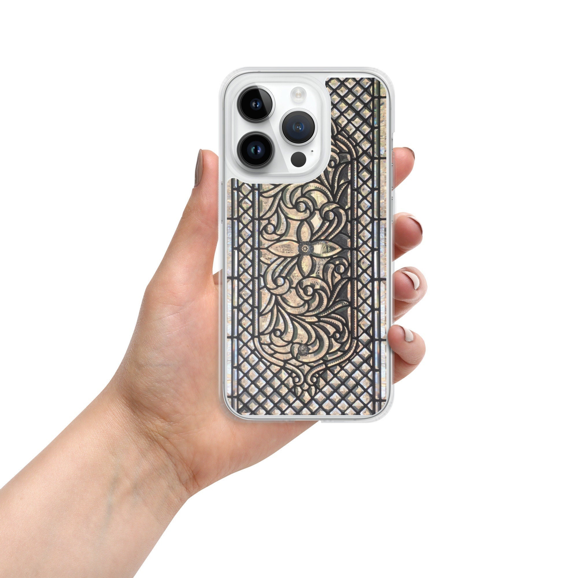 Beveled Glass Stained Glass Window iPhone Case - Etsy