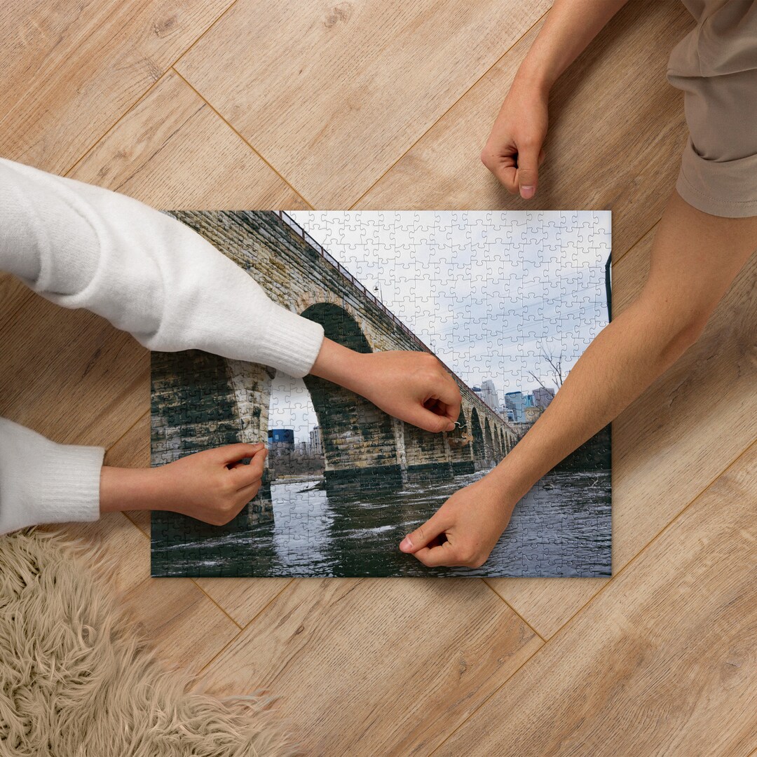 Stone Arch Bridge Jigsaw Puzzle - Etsy