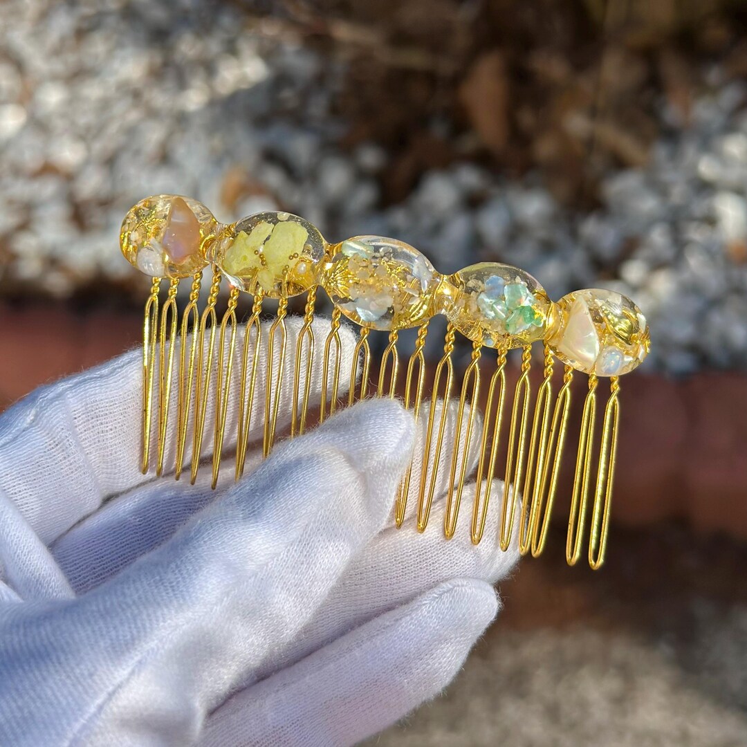 Summer Style Hair Side Comb, Ocean-themed Hair Accessories, Sea, Shells ...