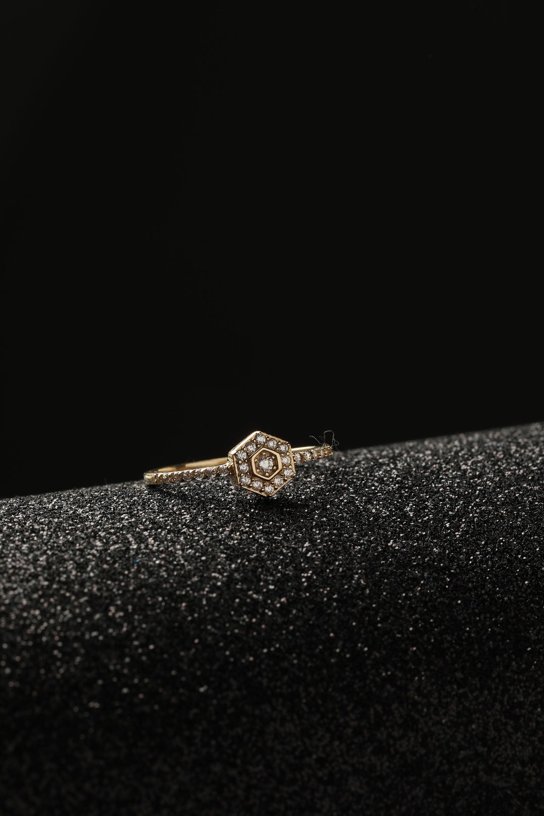 Handmade 14K Gold Vintage Ring, 14k Solid Gold Anniversary Ring, Dainty ...