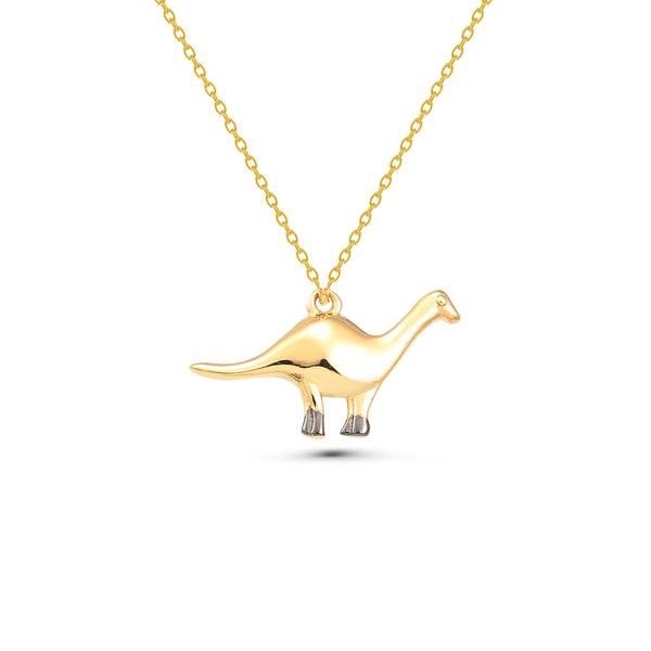 Dinosaur Necklace - Etsy