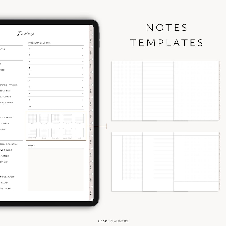 Minimalist Digital Planner 2025-2026: Daily, Weekly, Monthly (digital ...