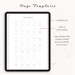 Digital Notebook, Goodnotes Notebook, Notebooks With Tabs, Notability ...