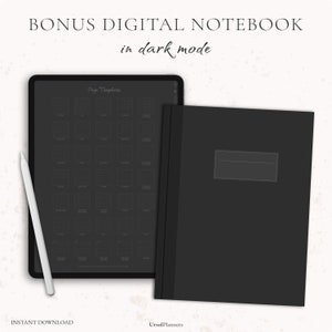 Digital Notebook, Goodnotes Notebook, Notebook With 12 Tabs, Notability ...