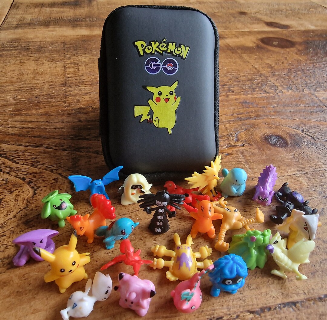 Pokémon Figures and Carry Case 24 Set - Etsy