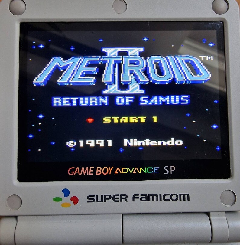 Metroid 2 DX Return of Samus Nintendo Game Boy Colour / - Etsy