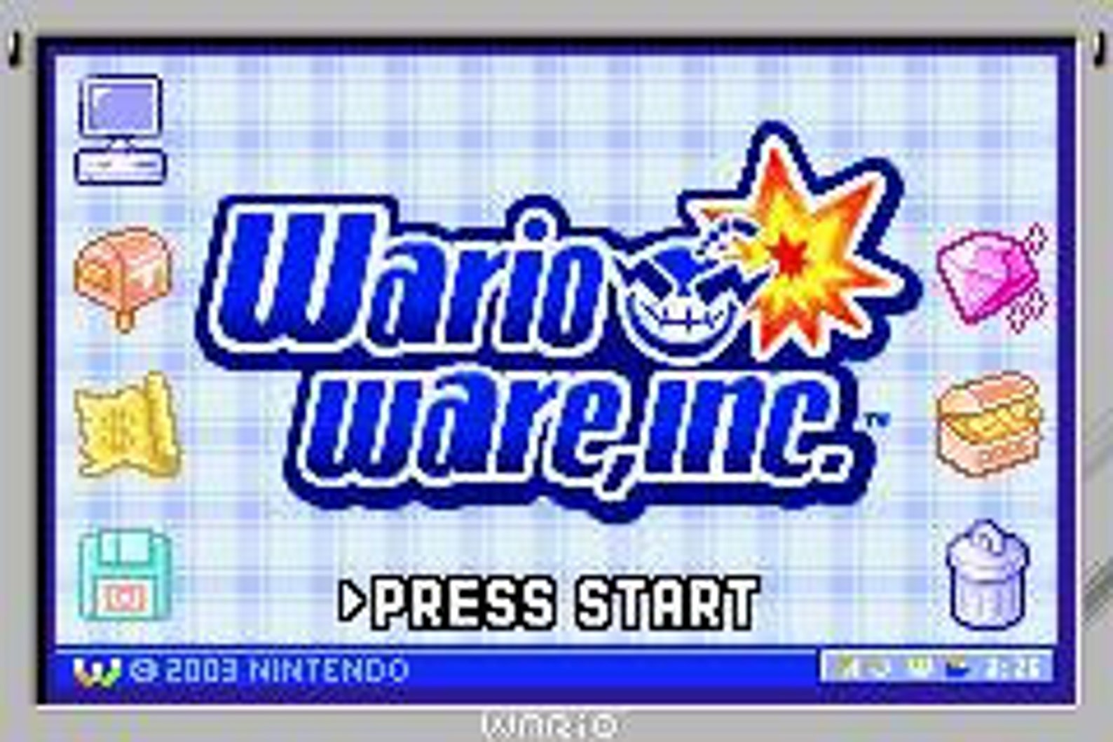 Wario Ware Inc. Nintendo Game Boy Advance. GBA Cart With - Etsy UK