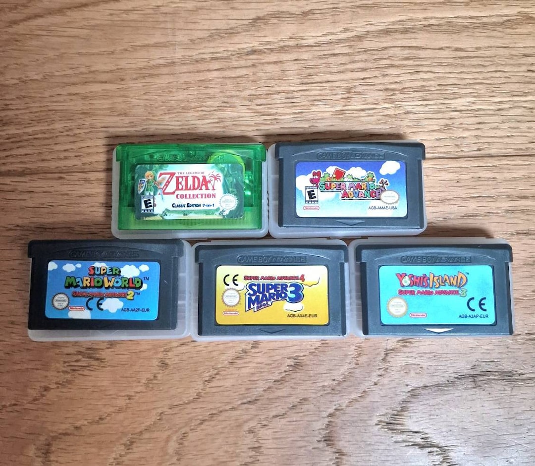 Mario Vs Zelda GBA Collection: 11 Game Value Bundle - Nintendo Game Boy ...