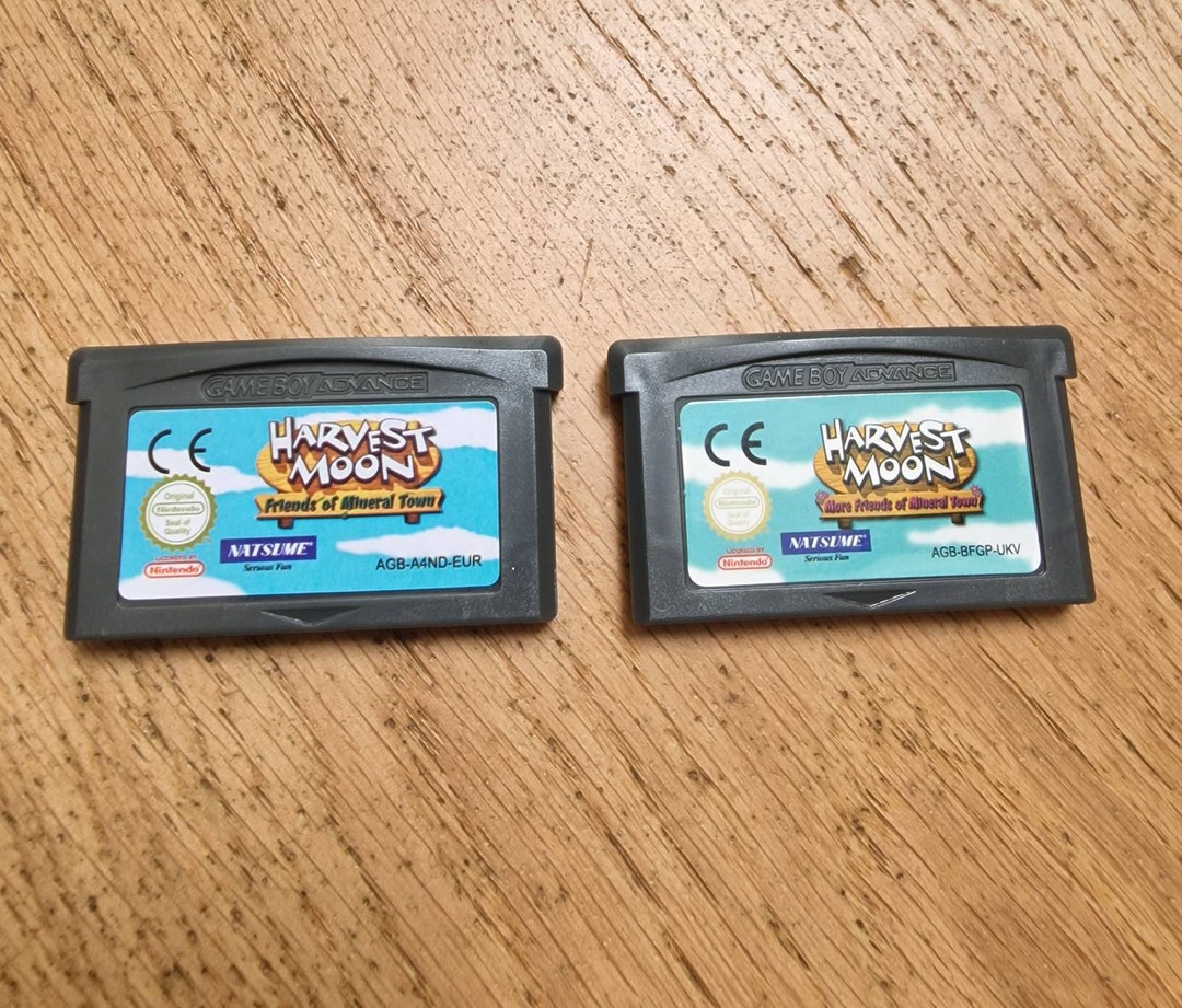 Harvest Moon 2 Game Value Bundle Nintendo Game Boy Advance. New GBA ...
