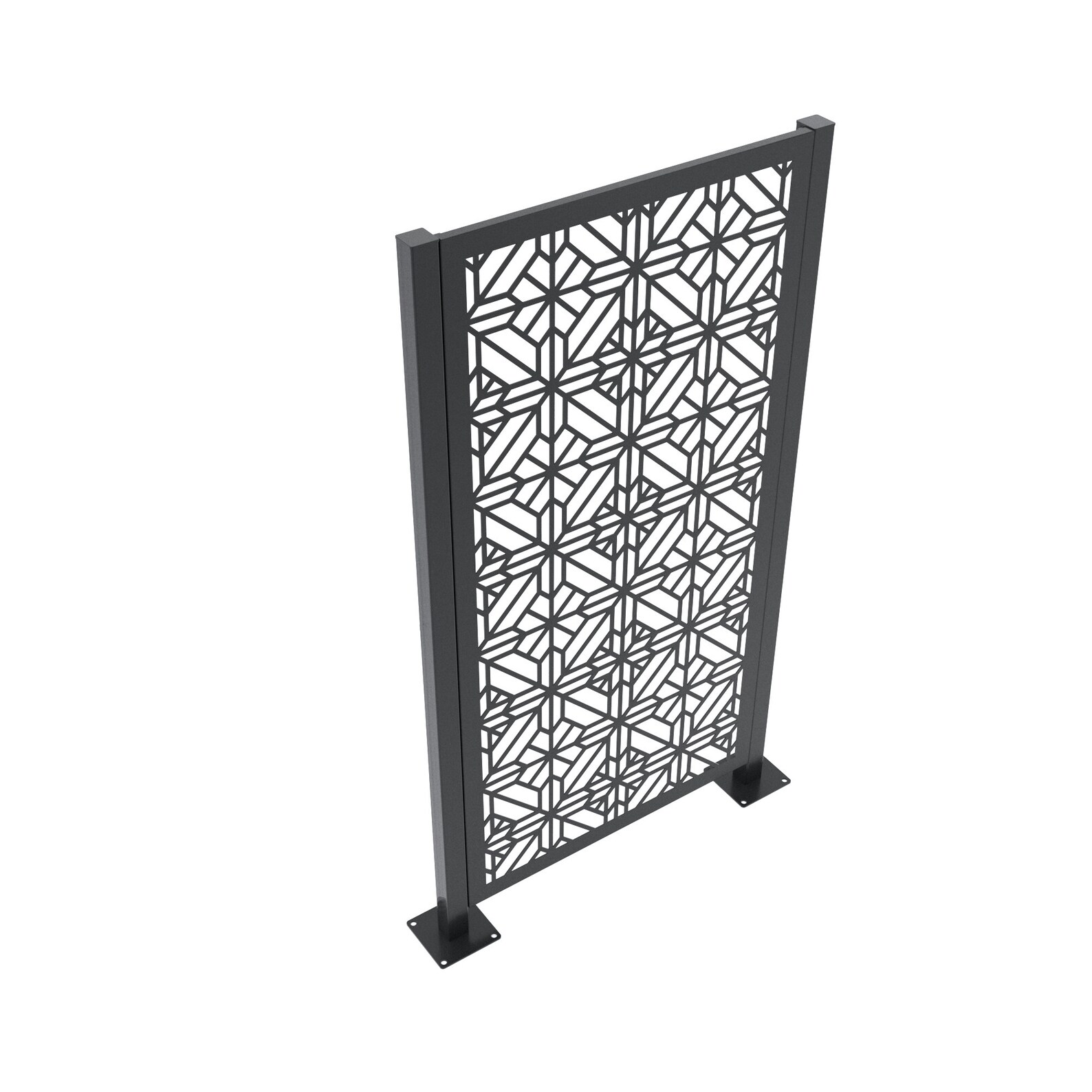 Garden Screen, Free Standing, Single Post, Horizontal or Vertical in ...