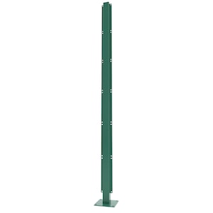 Garden Screen Post, Free Standing, DUAL POST, Horizontal or Vertical in ...