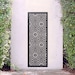 Garden Screen in Bloom Design Metal, Decorative Screen, Home Decor ...