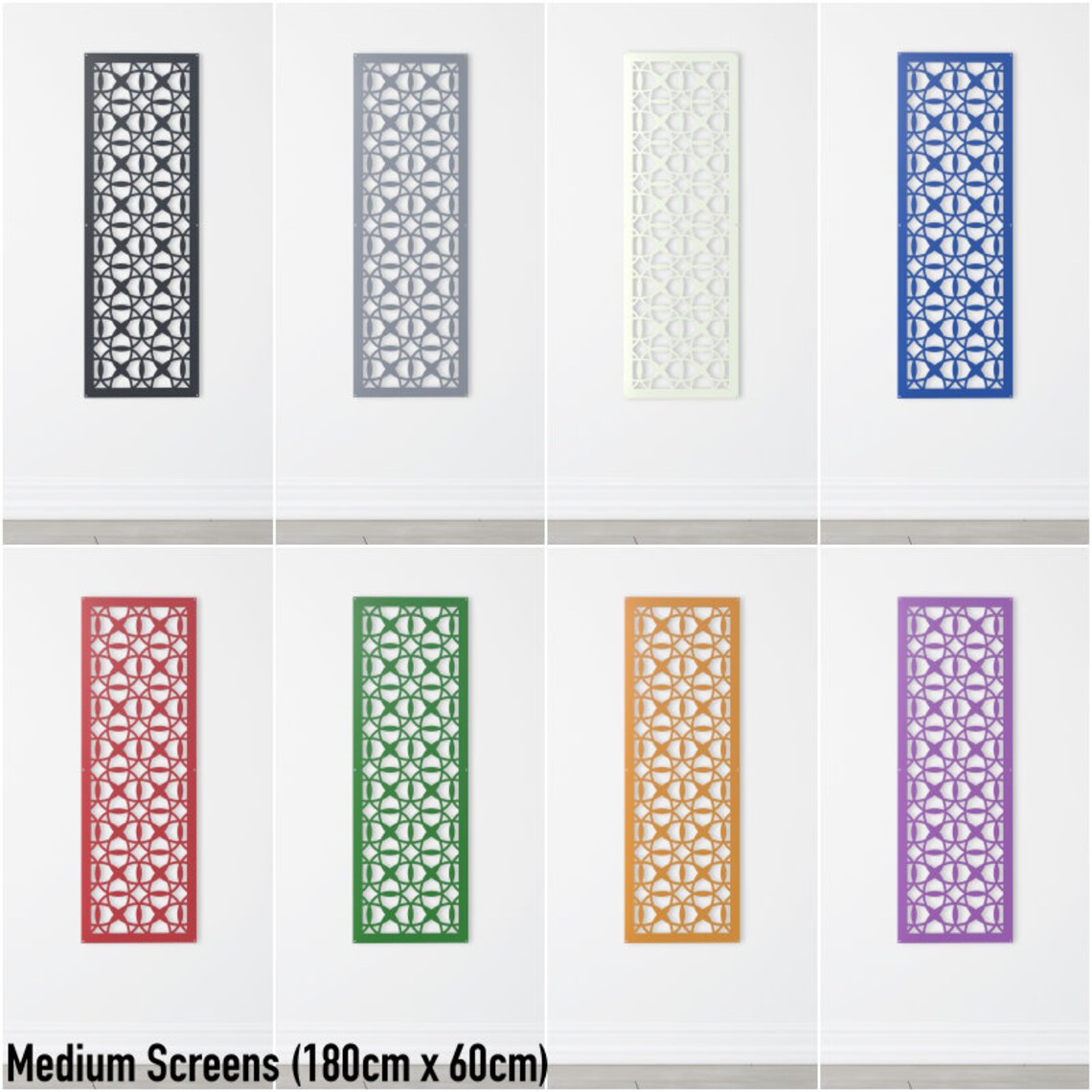 Garden Screen in Morocco Design Metal, Decorative Screen, Home Decor ...