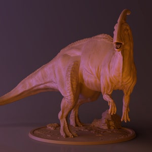 Miniature Figure Parasaurolophus Standing Big Miniature ...