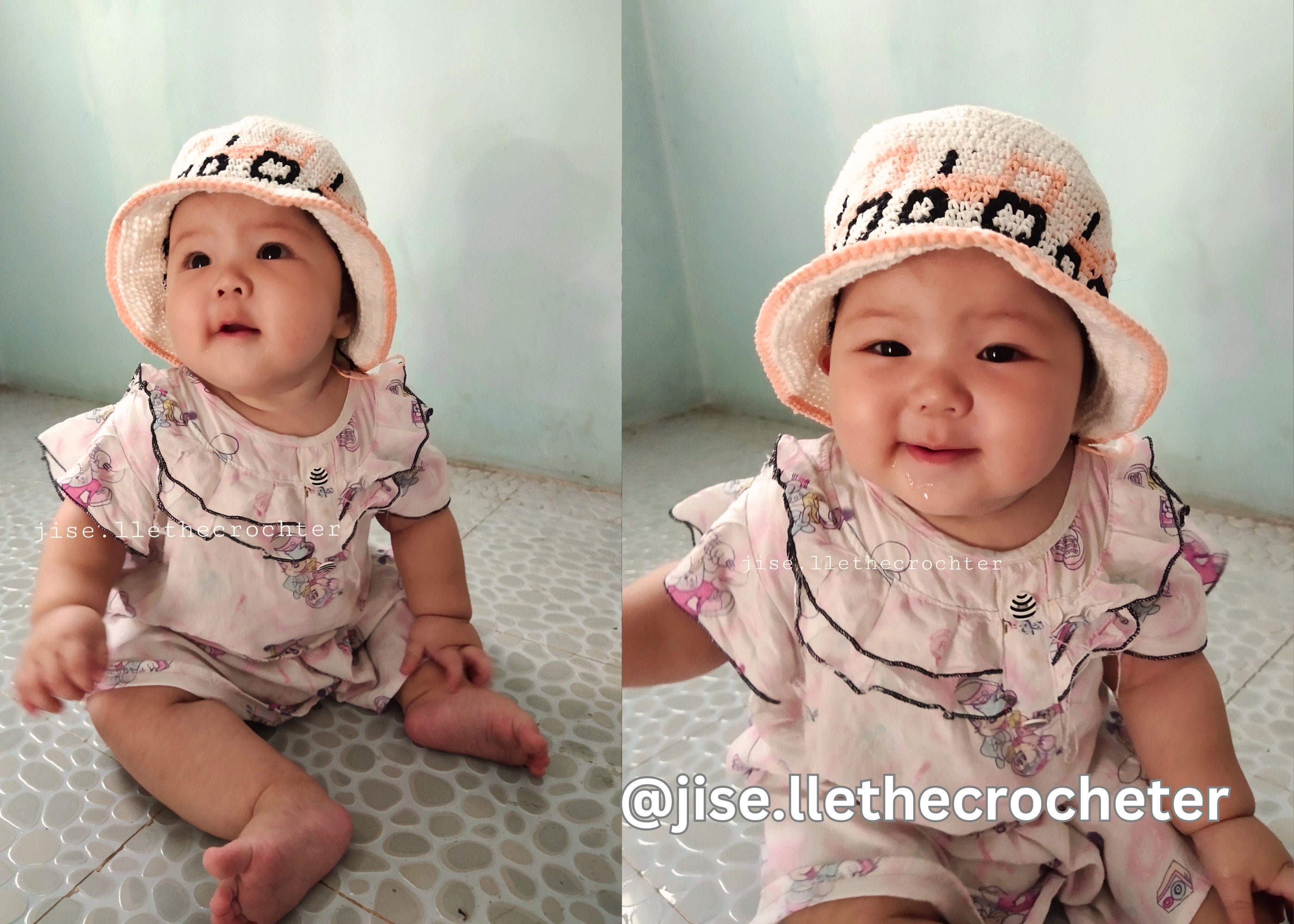 Tractor Bucket Hat Pattern for Baby, Toddler, Child, Woman and Men, Pdf ...