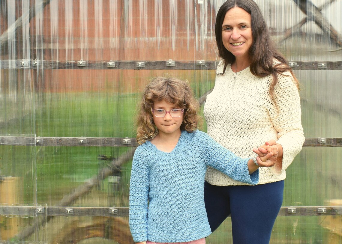 Crochet Pattern, Star Sweater Pattern Women and Child, Bundle, Pdf ...