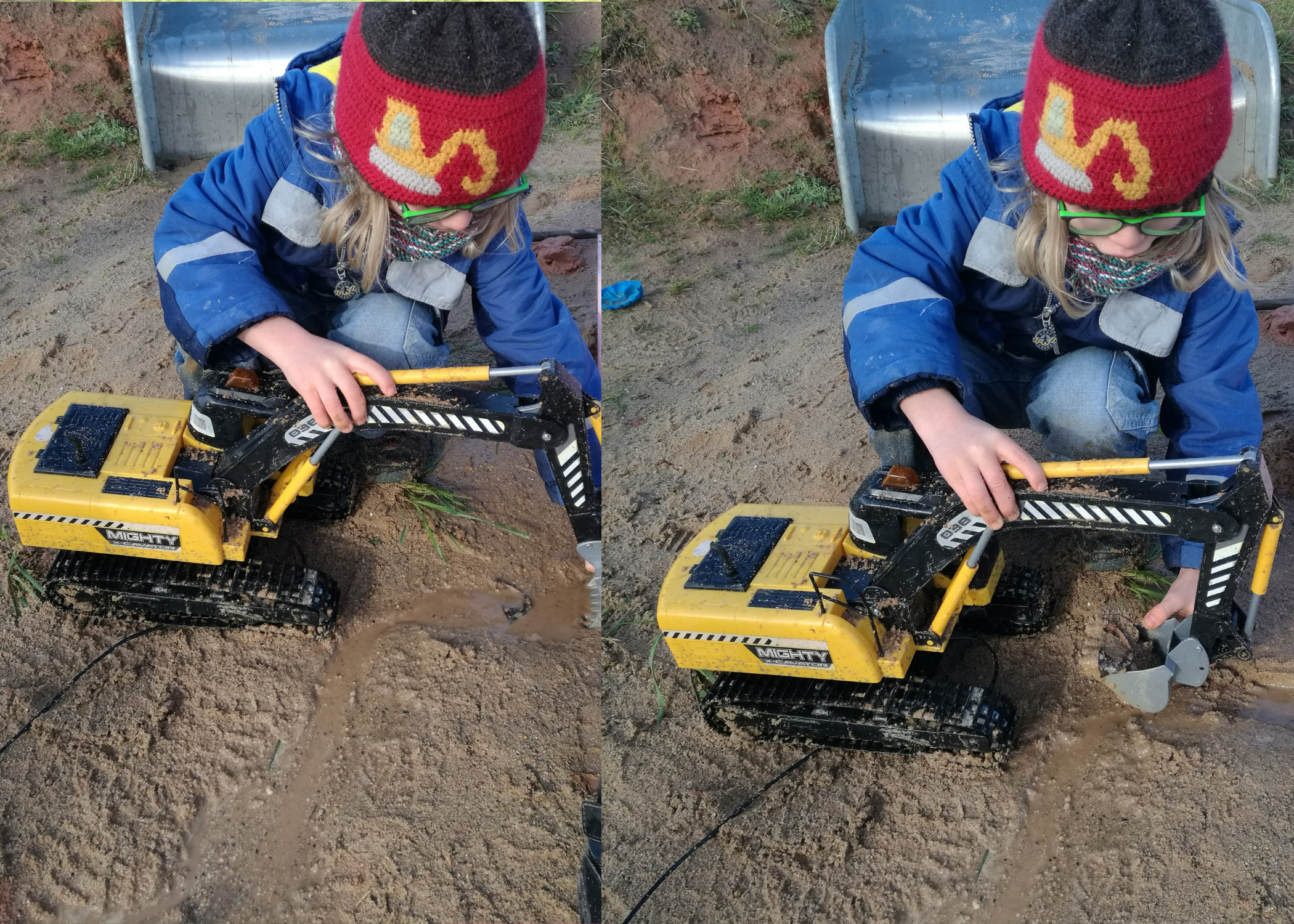 Crochet Pattern, Digger Hat for Baby, Toddler, Child & Adult, Pdf ...