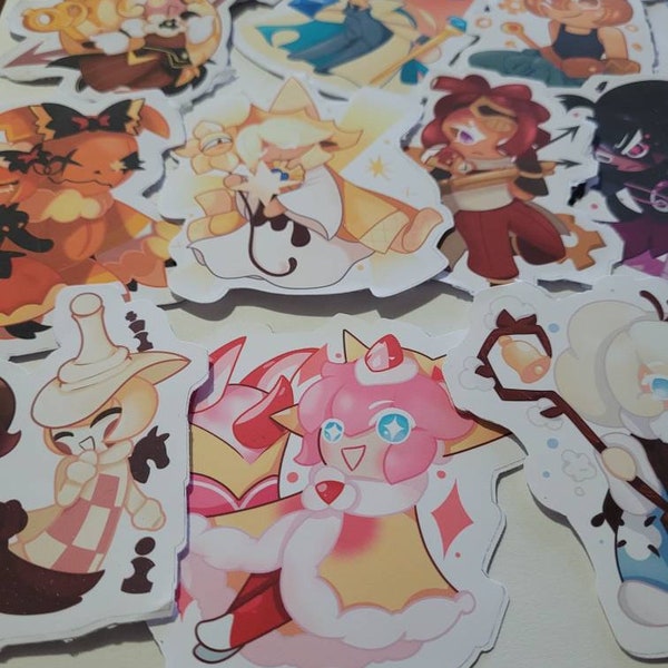 Cookie Run Stickers - Etsy Australia