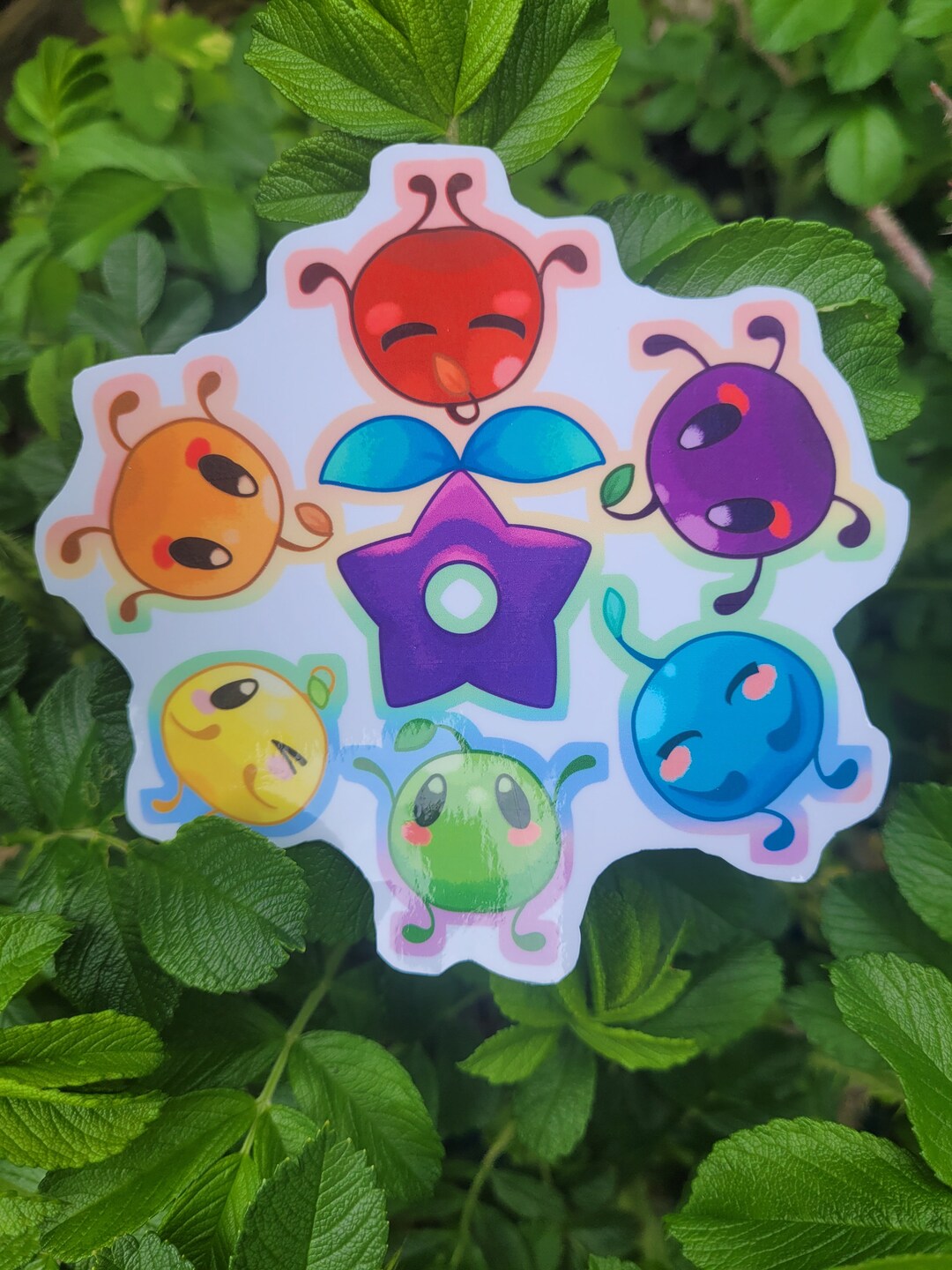 Junimo Stardrop Wreath Stardew Valley Vinyl Sticker - Etsy