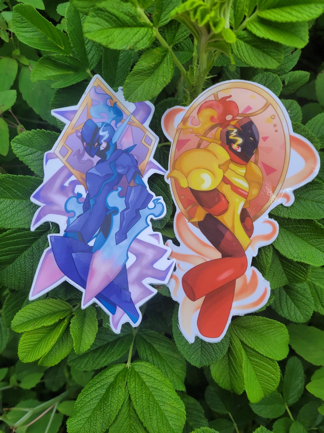 Armarouge and Ceruledge Vinyl Stickers - Etsy