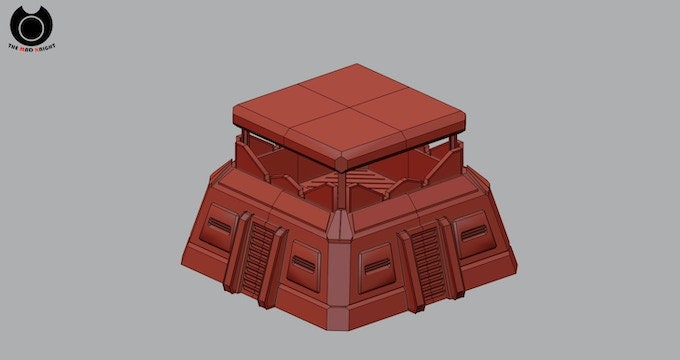 28mm Colonial Outpost Bunker Warhammer 40K Deadzone - Etsy