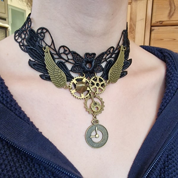 Steampunk Choker - Etsy