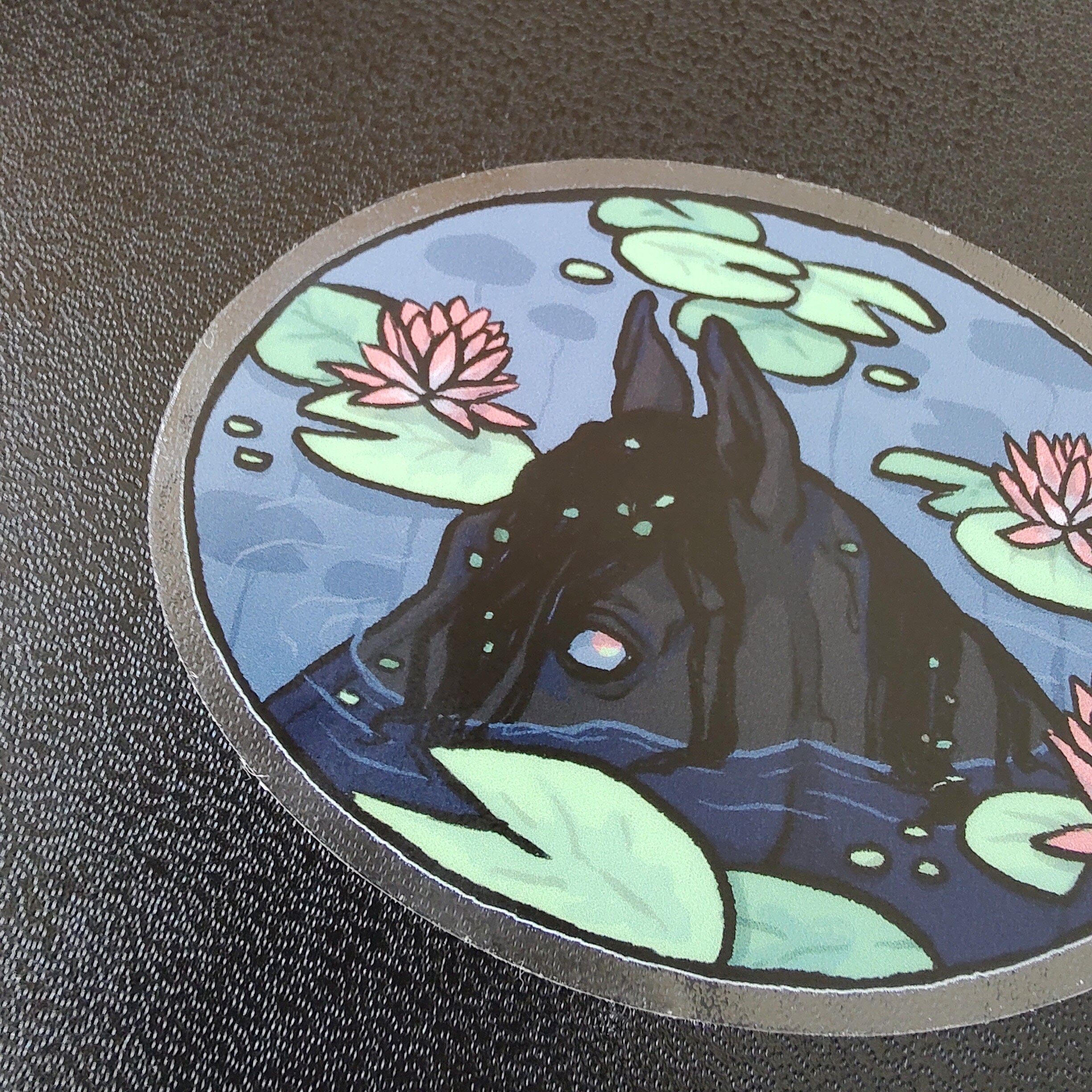 KELPIE HORSE Mythical Creature Sticker Creepy Pastel Monster - Etsy