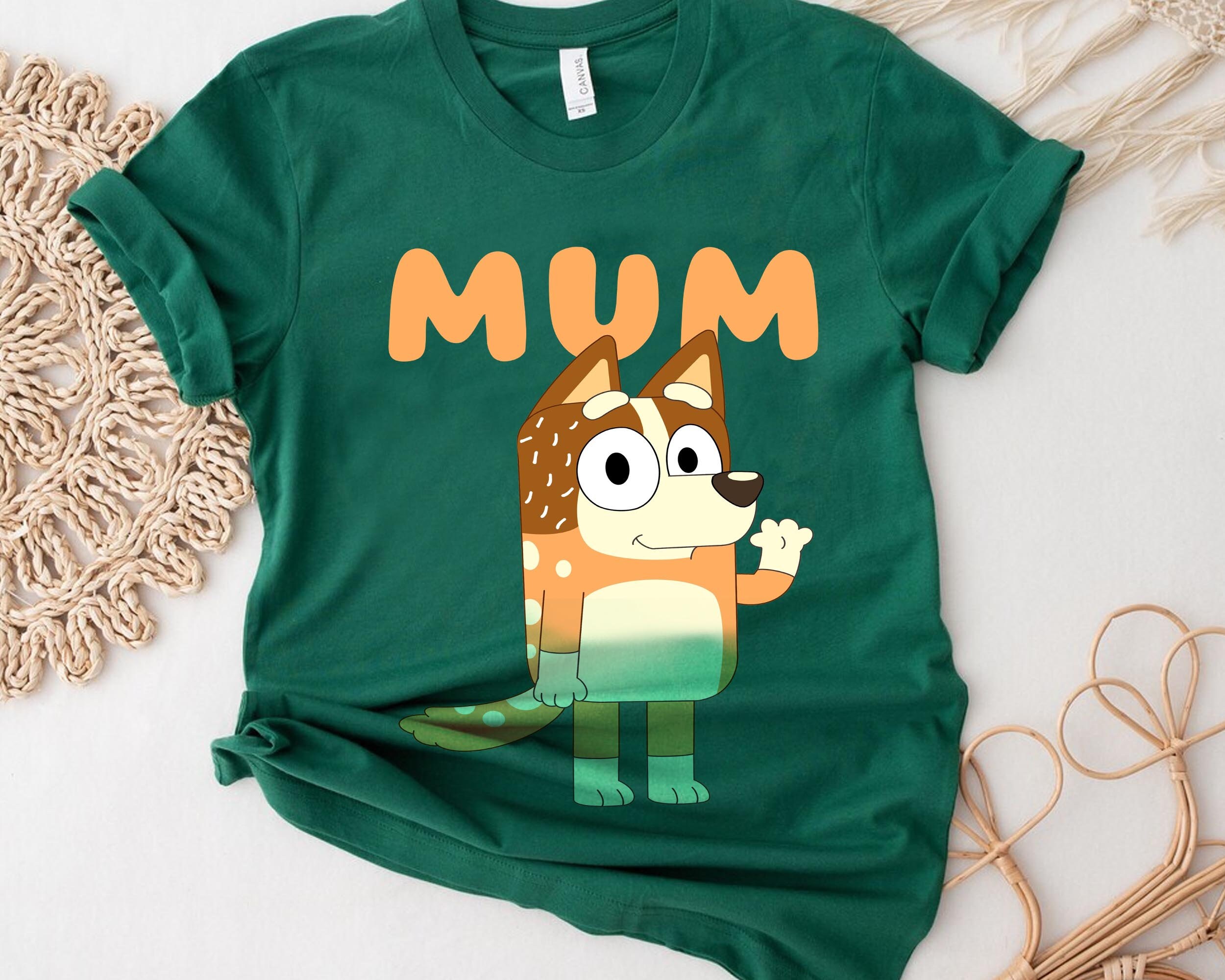 Bluey Mum Shirt, Bluey Birthday Shirt, Bluey Family Shirt, Family ...